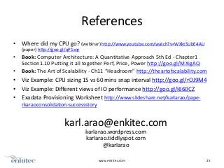 The Database Sizing Workflow | PPT