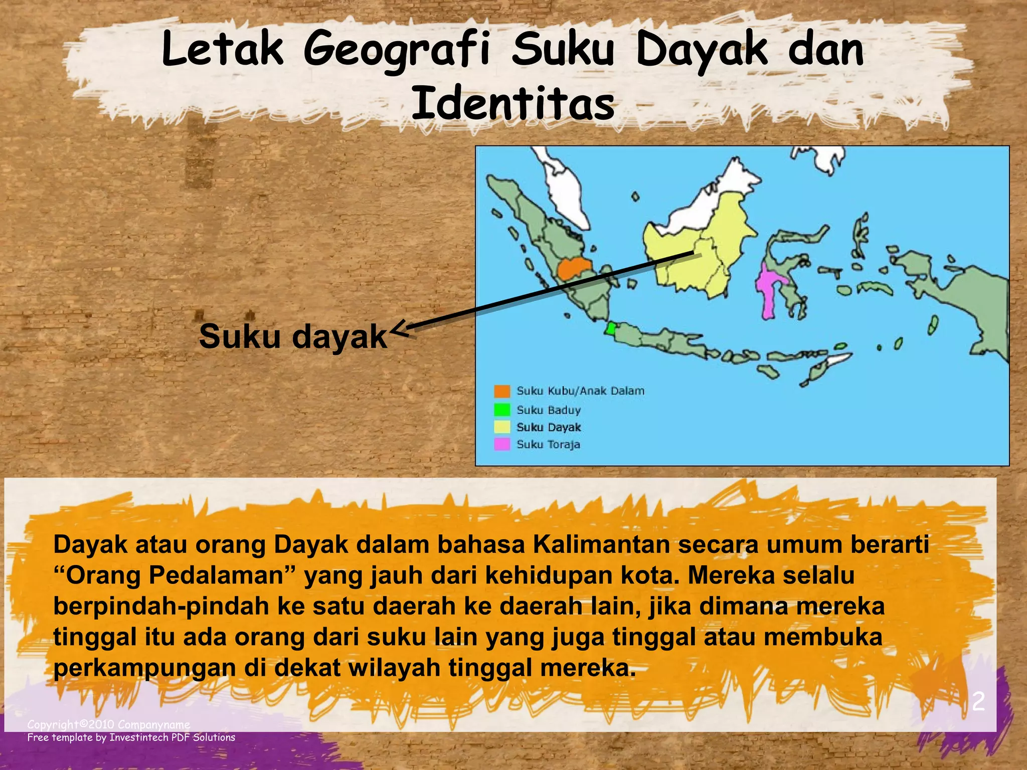 Suku Dayak | PPT