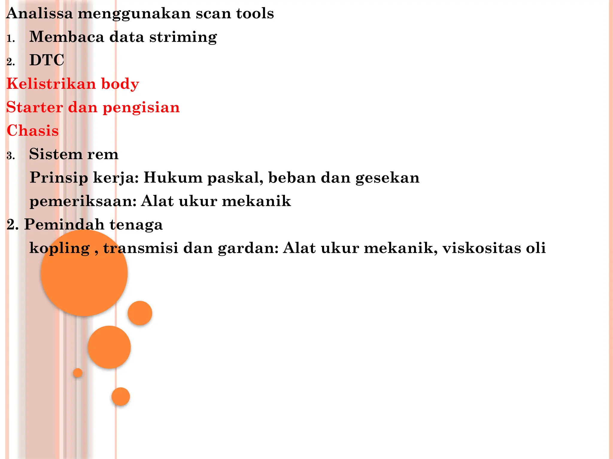 PPT DDO dasar-dasar otomotif kelas x tkr | PPTX