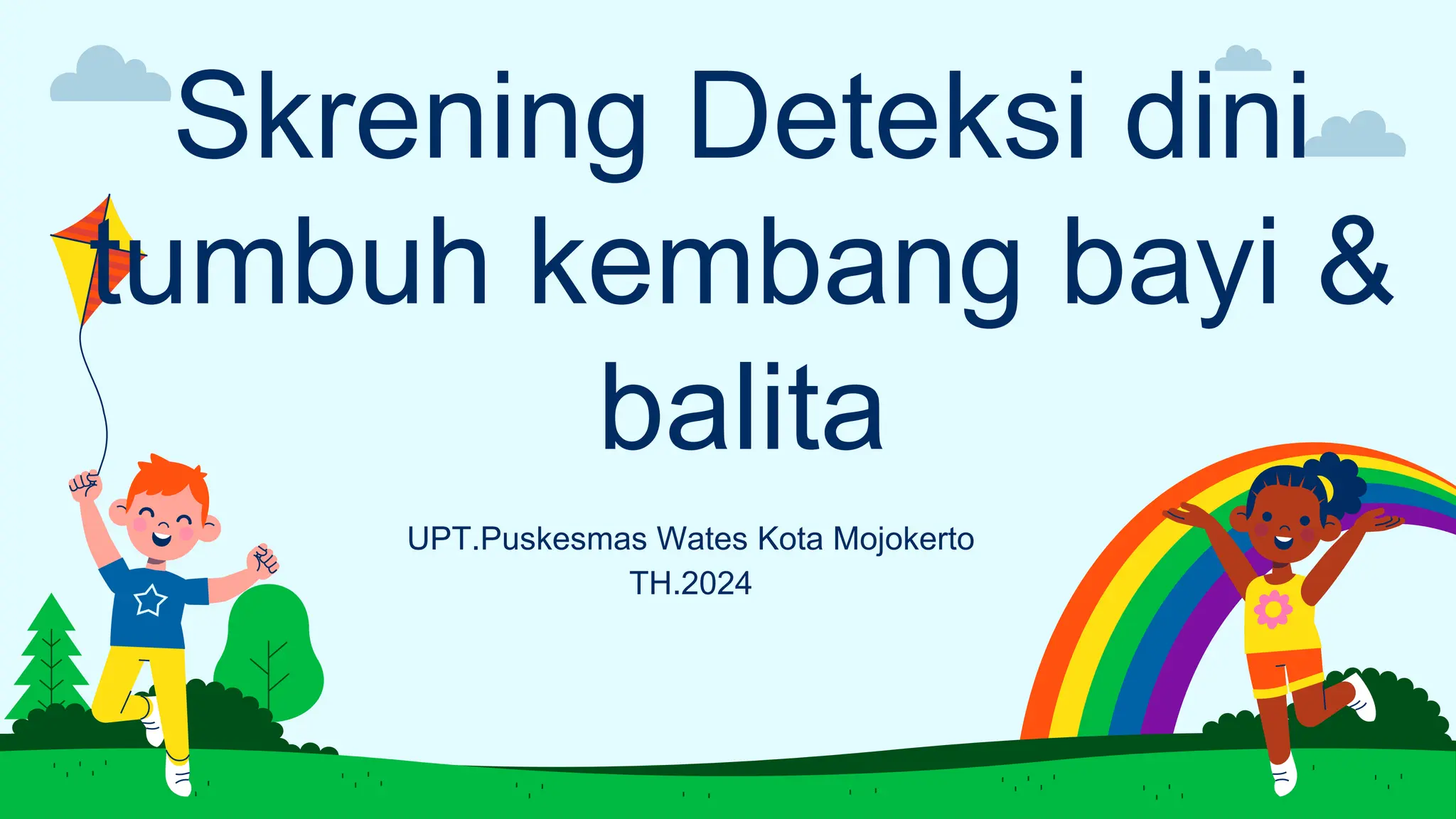 PPT DDTK 2 untuk balita dan prasekolah, deteksi dini tumbuh kembang pada anak | PPTX