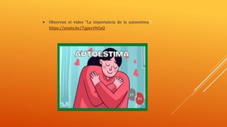 PPT de Autoestima - II.pptx tutoria primer grado | PPTX