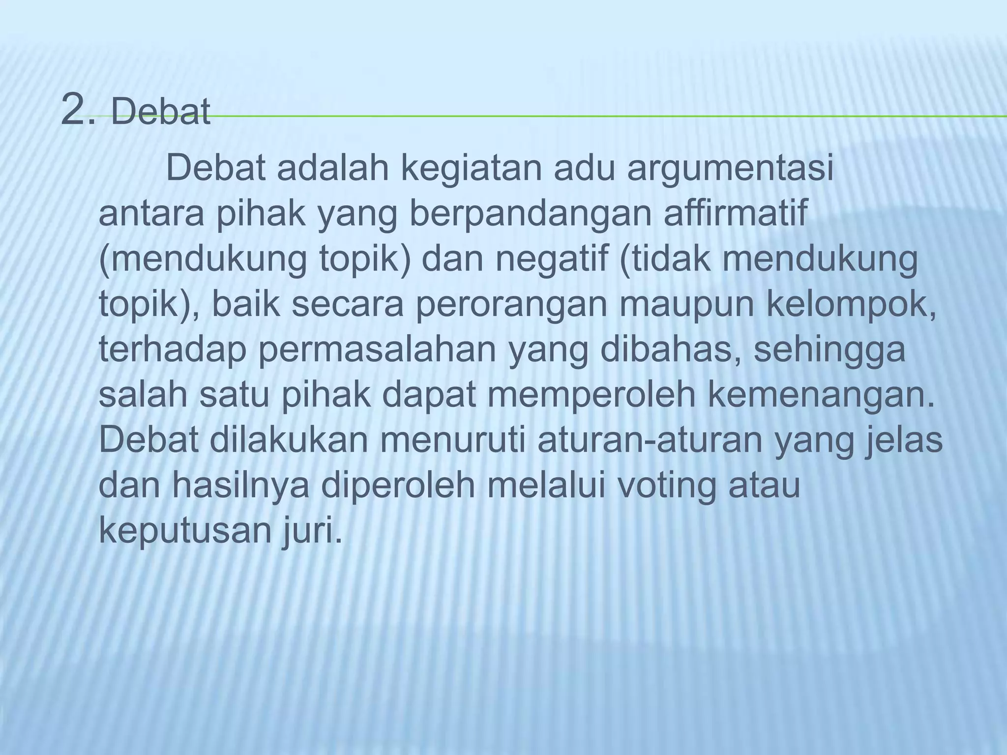 Ppt debat | PPTX