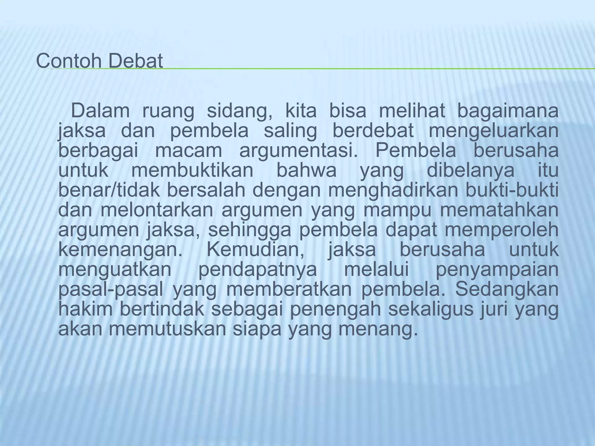 Ppt debat | PPTX