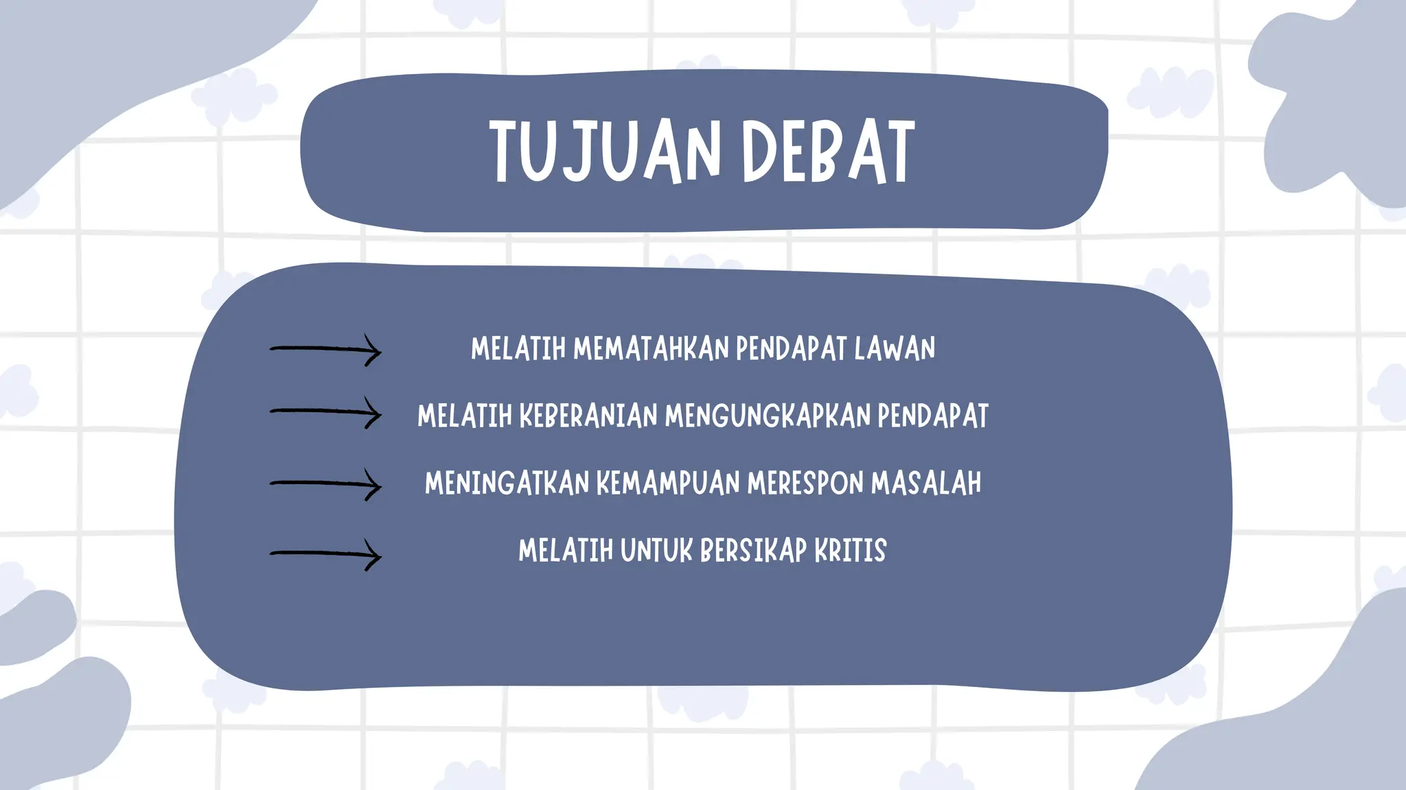 Teks Debat Bahasa Indonesia Yang tegas dan lugas | PPT