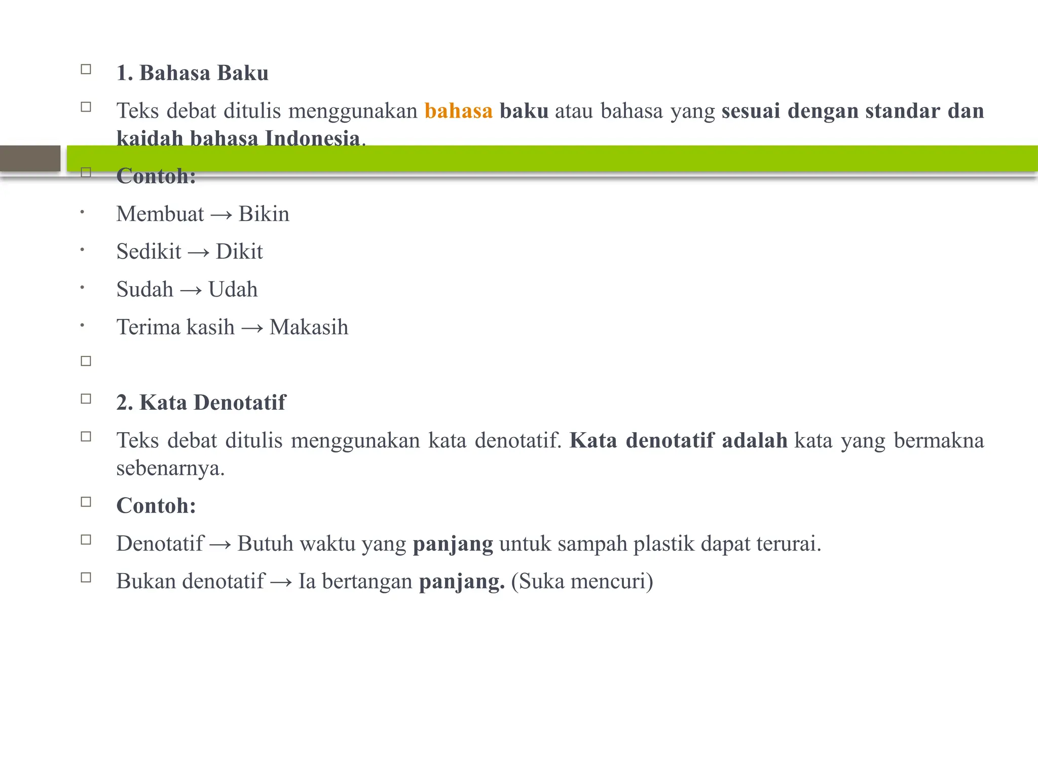 PPT_DEBAT_dalam teks bahasa indonesia XI | PPTX