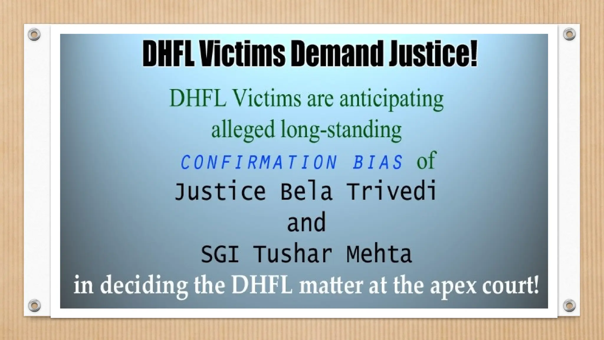 Defending the Victims: Challenging the ‘Capital’ Punishment Imposed on ...