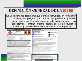 PPT DE HOJAS DE MSDS-CAPACITACION PERSONAL SAEG.ppt