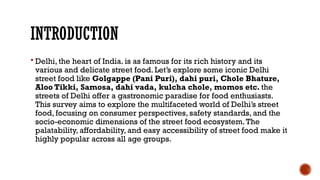 ppt Delhi street food survey and research.pptx