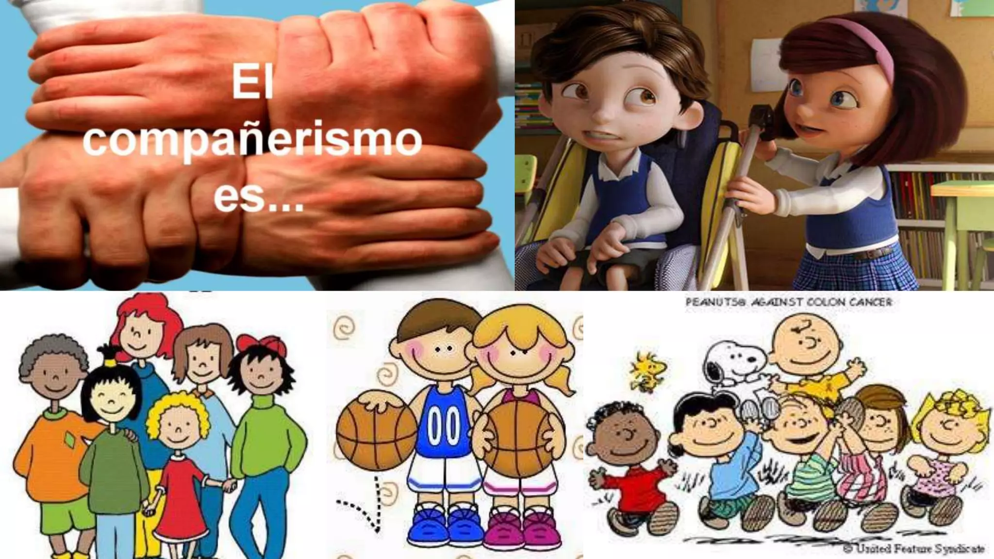 taller de la amistad, el compañerismo y el abrazo | PPTX