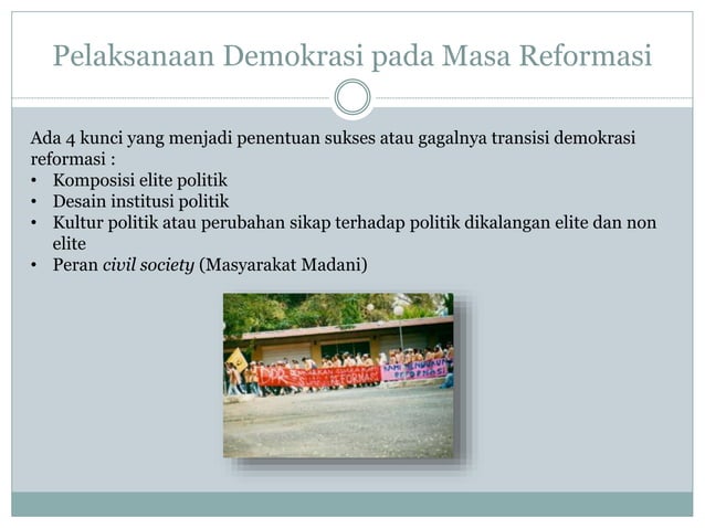 Ppt demokrasi era reformasi | PPTX