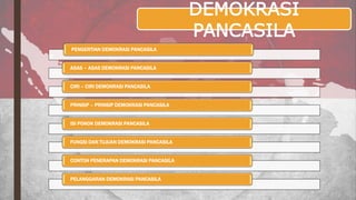 Ppt Demokrasi Pancasila | PPTX