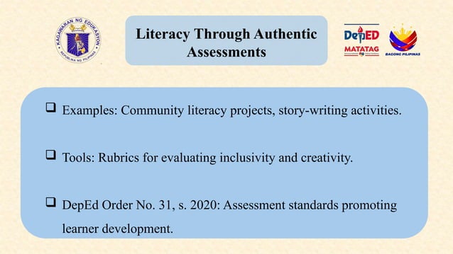 National Literacy Program- Department of Education | PPTX