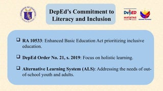 National Literacy Program- Department of Education | PPTX