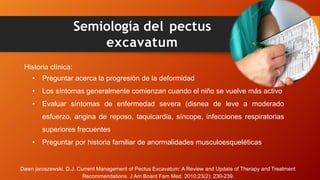 Corrección de Pectus Excavatum | PPTX