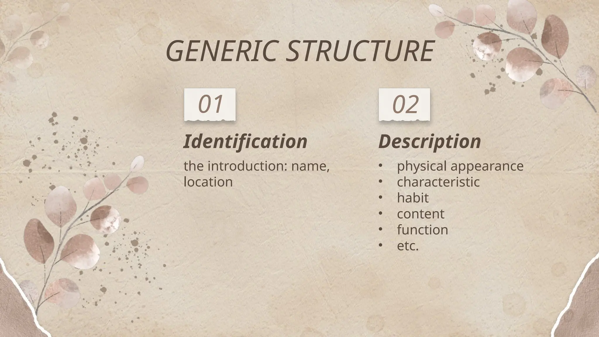 ppt descriptive text bahasa inggris kelas x | PPTX