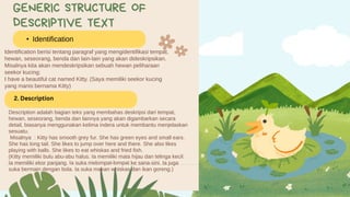 PPT DESCRIBING ANIMALS.pptx berisi tentang descriptive text | PPTX