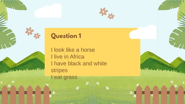PPT DESCRIBING ANIMALS.pptx berisi tentang descriptive text | PPTX