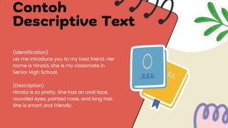 materi Descriptive Text ppt download for free | PPTX