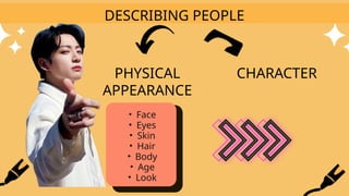 PPT Descriptive text.(describing people) | PPTX