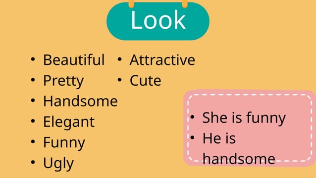 PPT Descriptive text.(describing people) | PPTX