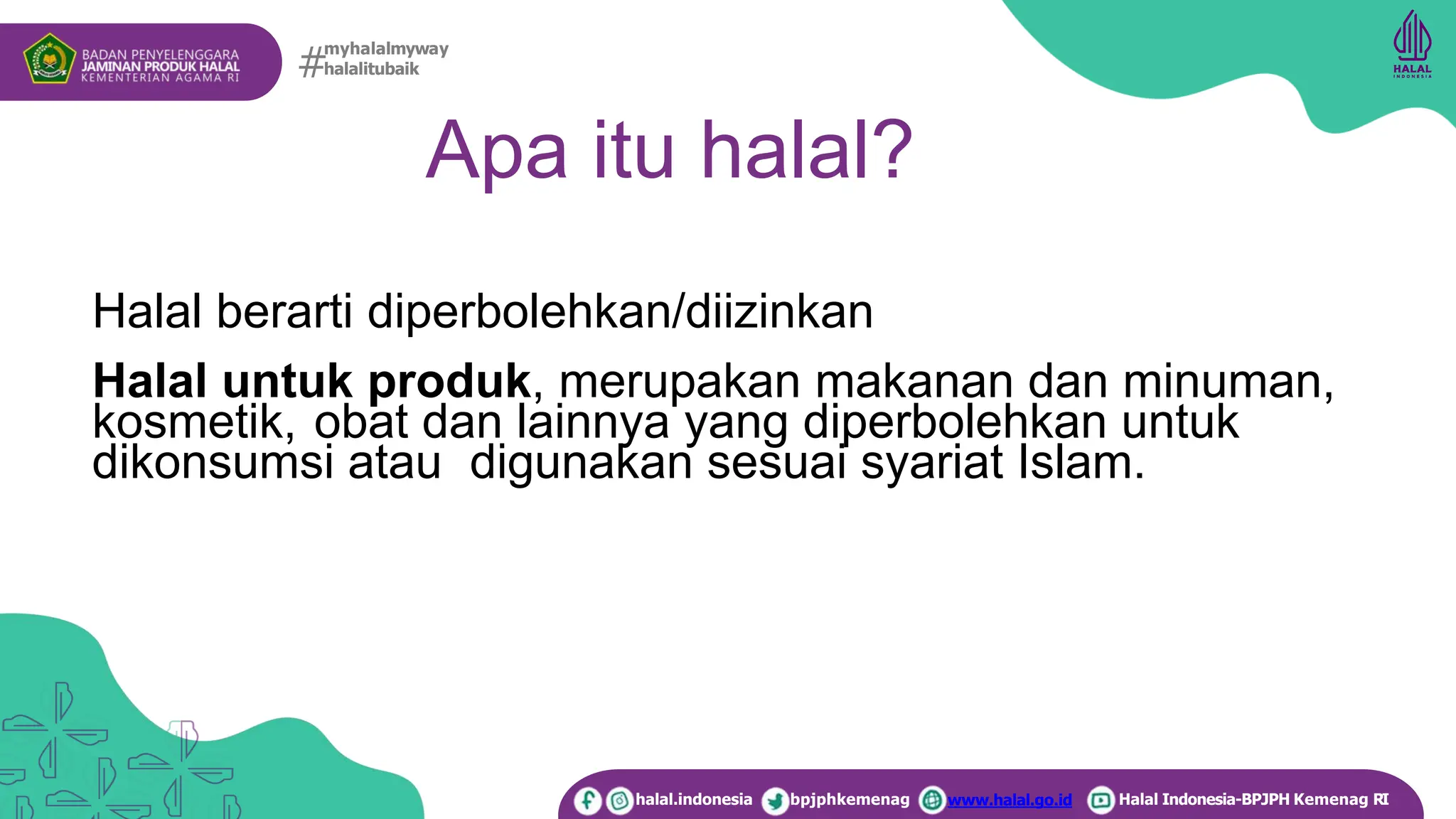 Proses Produk Halal (PPH) BPJPH Kab. Semarang | PPTX