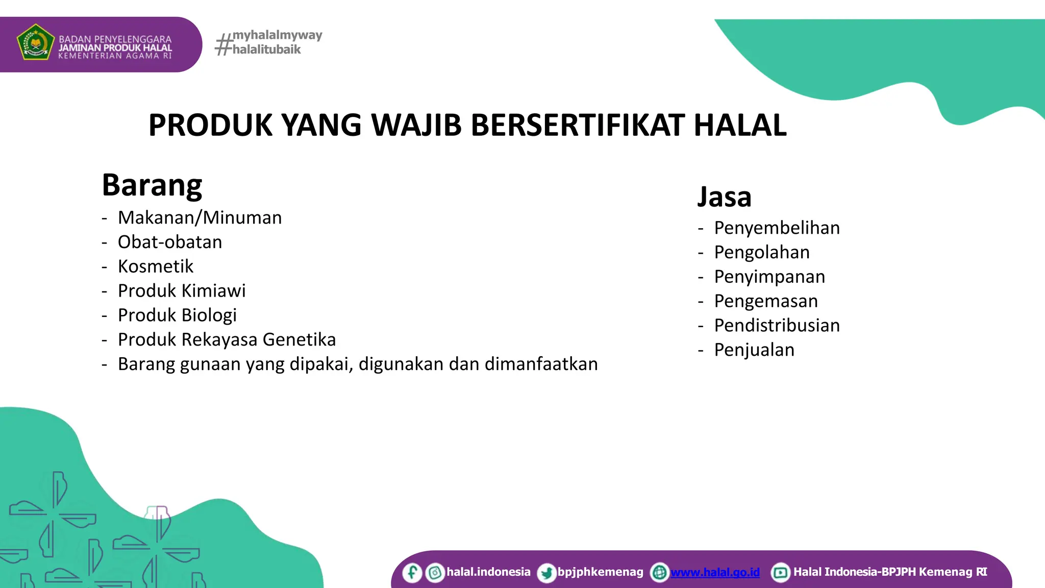 Proses Produk Halal (PPH) BPJPH Kab. Semarang | PPTX