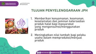 Proses Produk Halal (PPH) BPJPH Kab. Semarang | PPTX