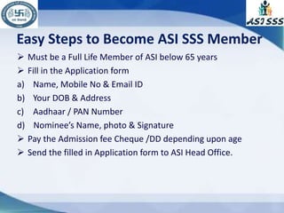 Social Security Scheme - Association of Surgeons of India | PPTX