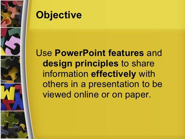 Powerpoint design principles examples | how to design a powerpoint ...