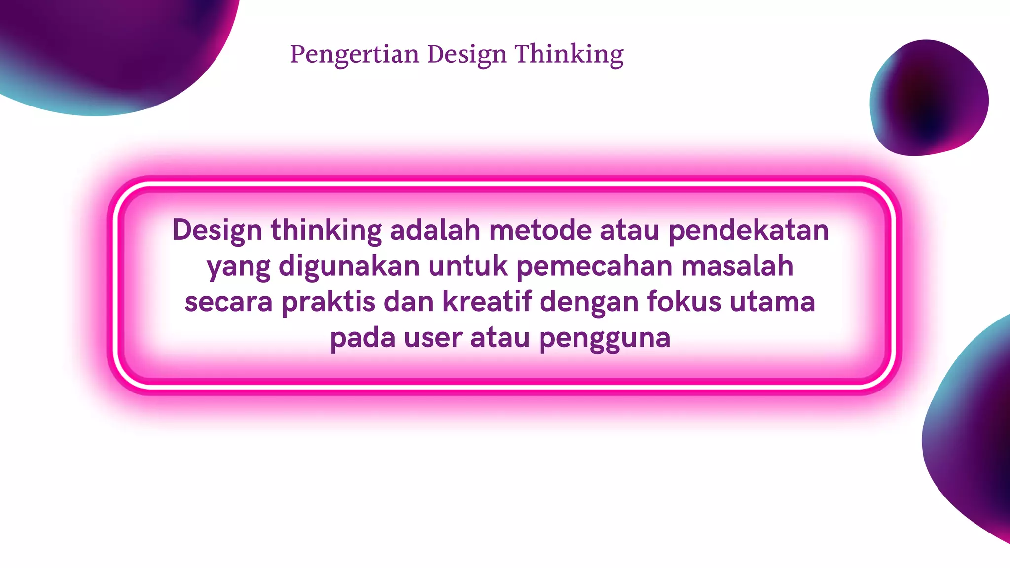 Ppt design thinking_chandra_kusuma_xii-ips | PDF