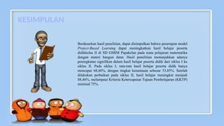Model Pembelajaran Problem Based Learning | PPT