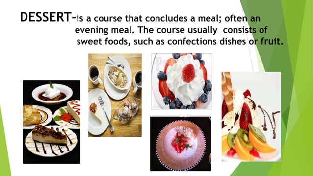 prepare dessert | PPTX