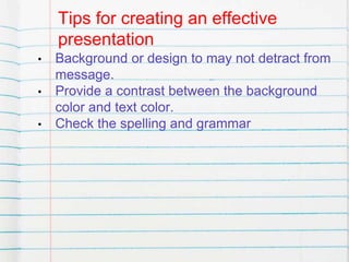 Ppt development skill | PPT