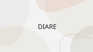 PPT DIARE.pptx untuk mengetahui informasi tentang diare | PPTX