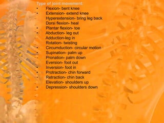 Diarthrotic Joints | PPTX