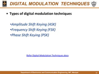 Basic electronics - PPT Digital Communication.pdf | Digital Audio | Computer Software and ...