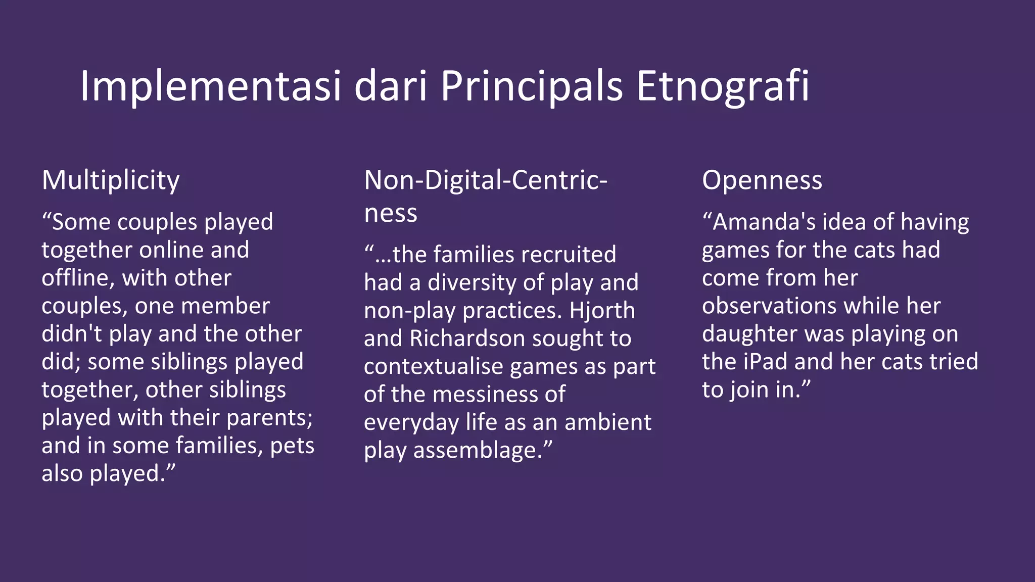 Ppt digital etnografi 3 topik | PPTX