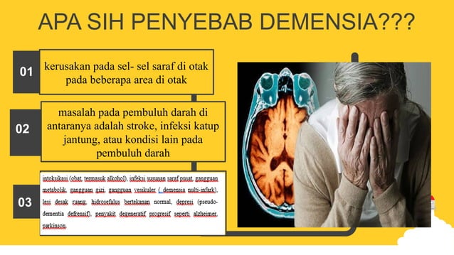 PPT DIMENSIA pada lansia terkait kesehatan mental | PPTX