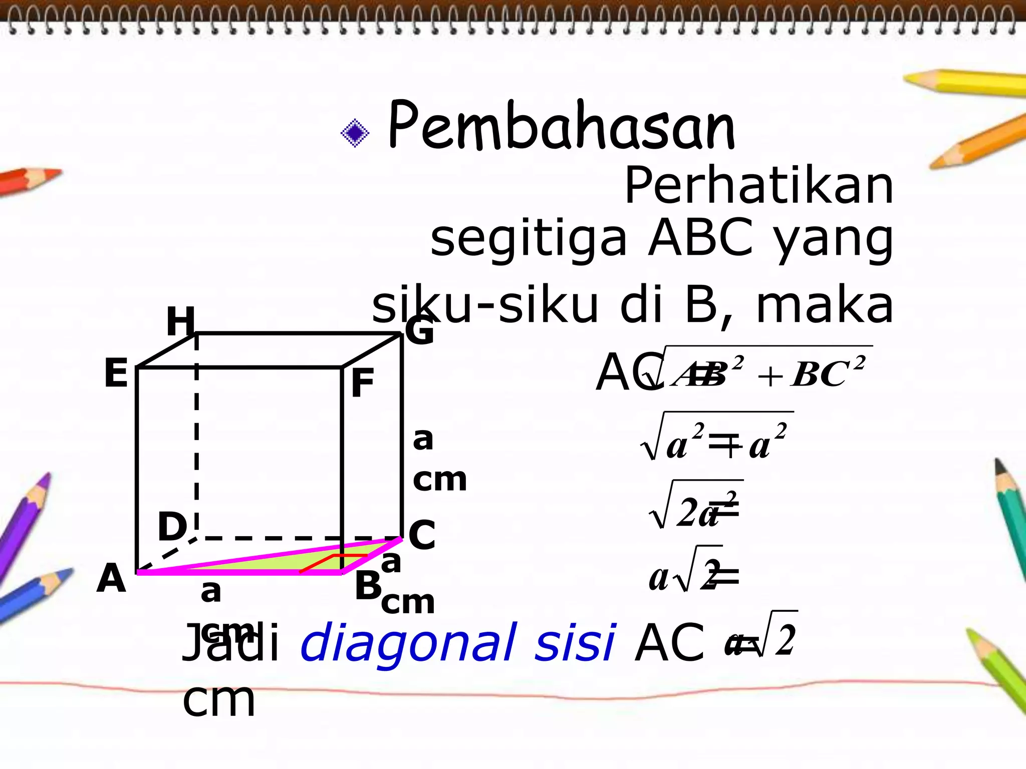 PPT Dimensi Tiga Kelas X | PPTX