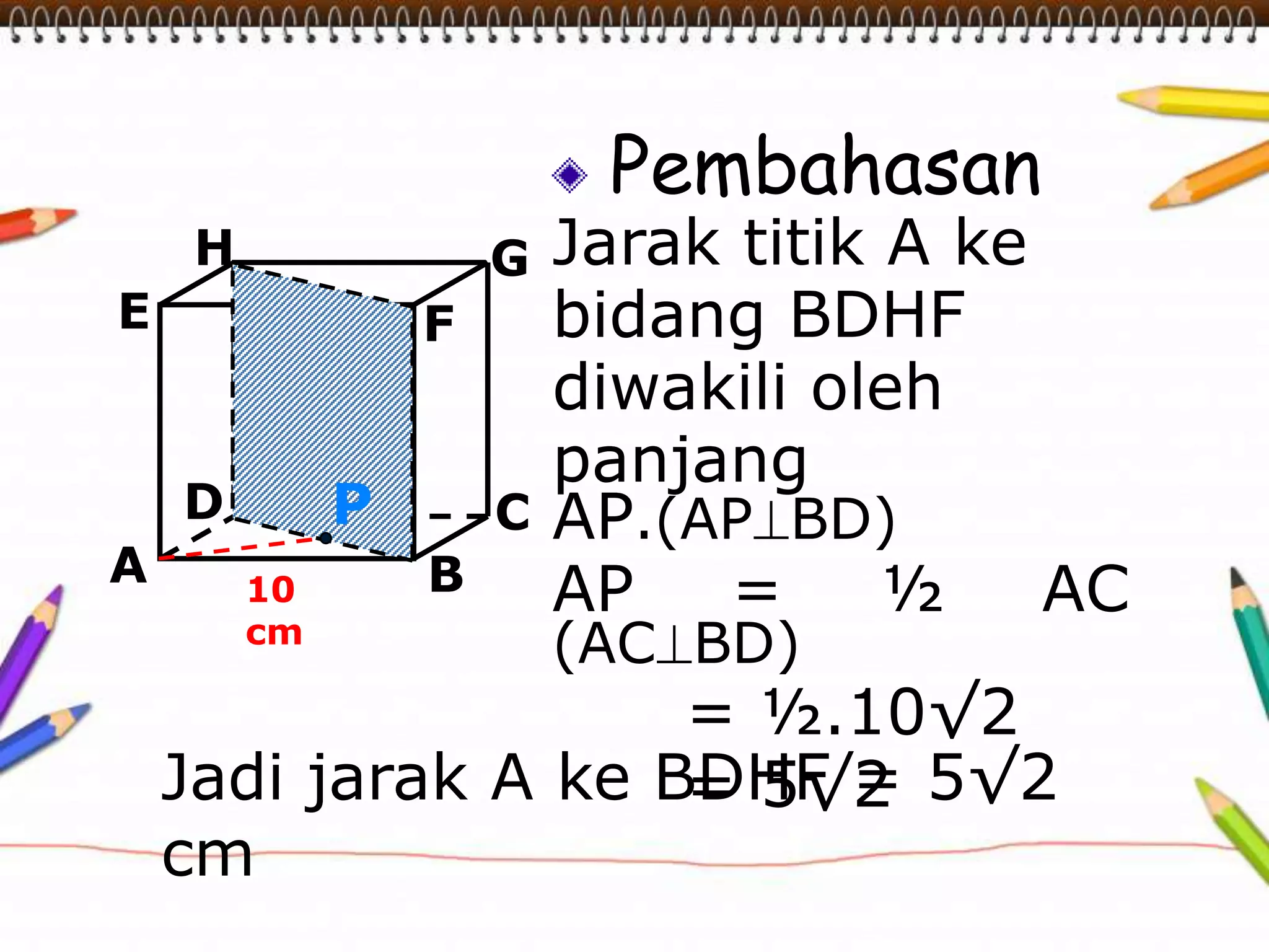 PPT Dimensi Tiga Kelas X | PPTX