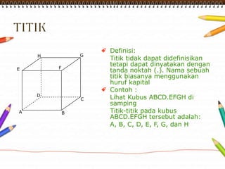 PPT Dimensi Tiga Kelas X | PPTX