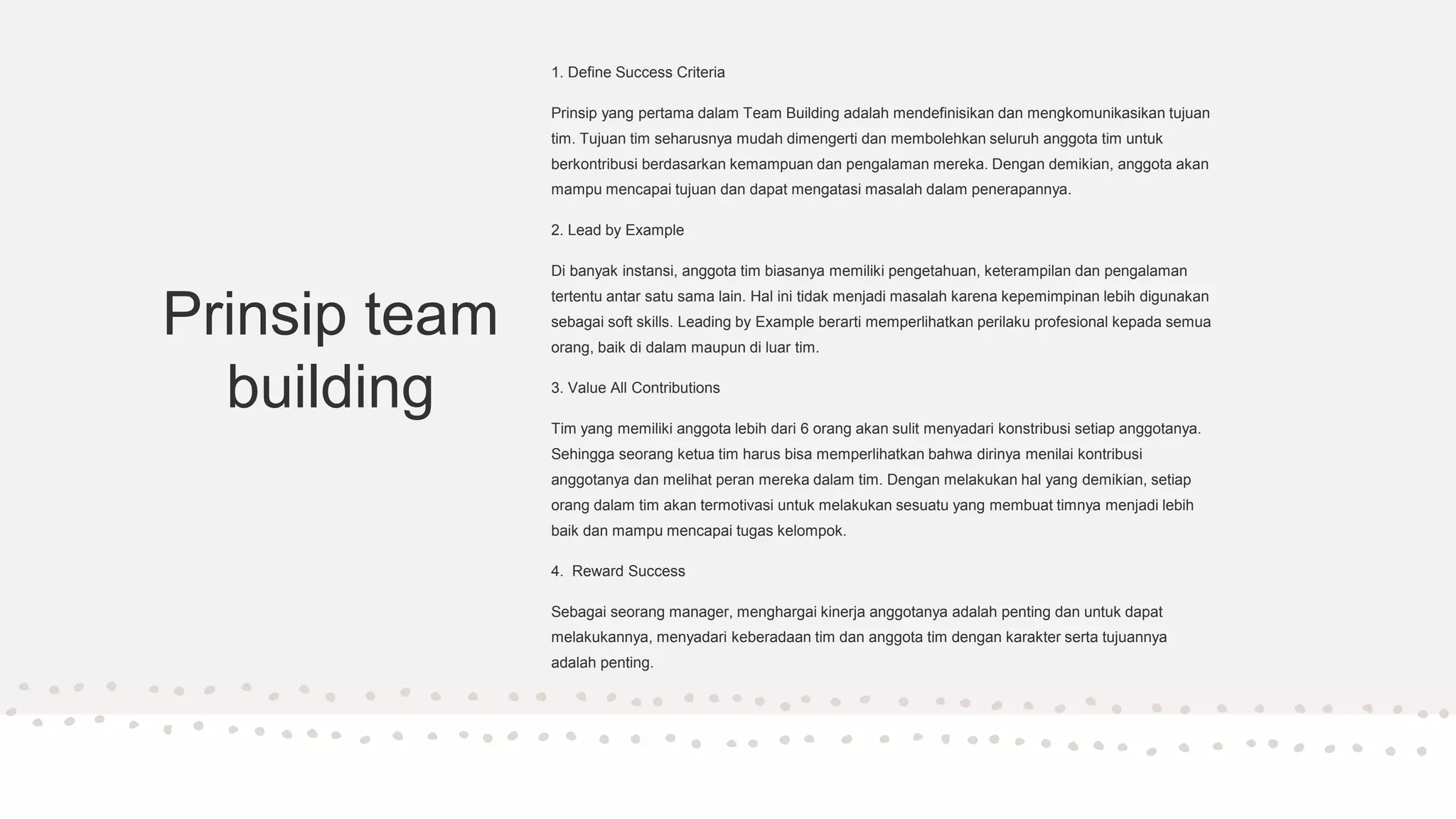 Ppt dinamika kelompok dan team building | PPTX