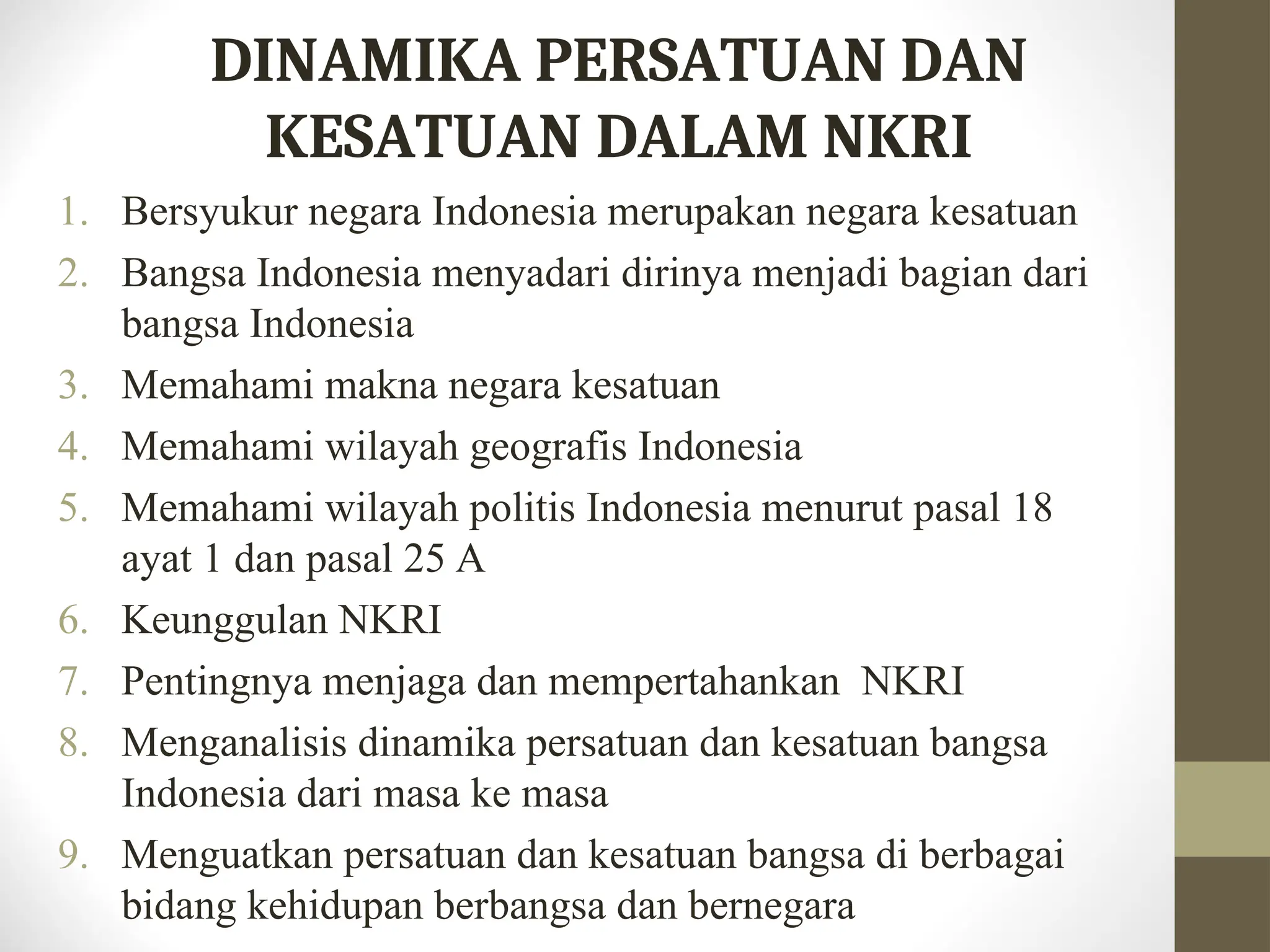 PPT DINAMIKA PERSATUAN DAN KESATUAN DALAM NKRI.ppt