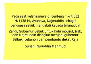 PPT Dinasti Ayyubiyah Kelas 8 SMT 2.pptx