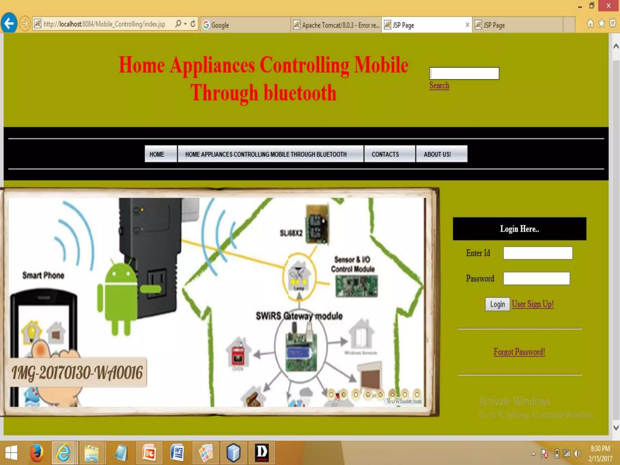 Home Appliances Controlling Mobile through Bluetooth with gantt chart | PPTX