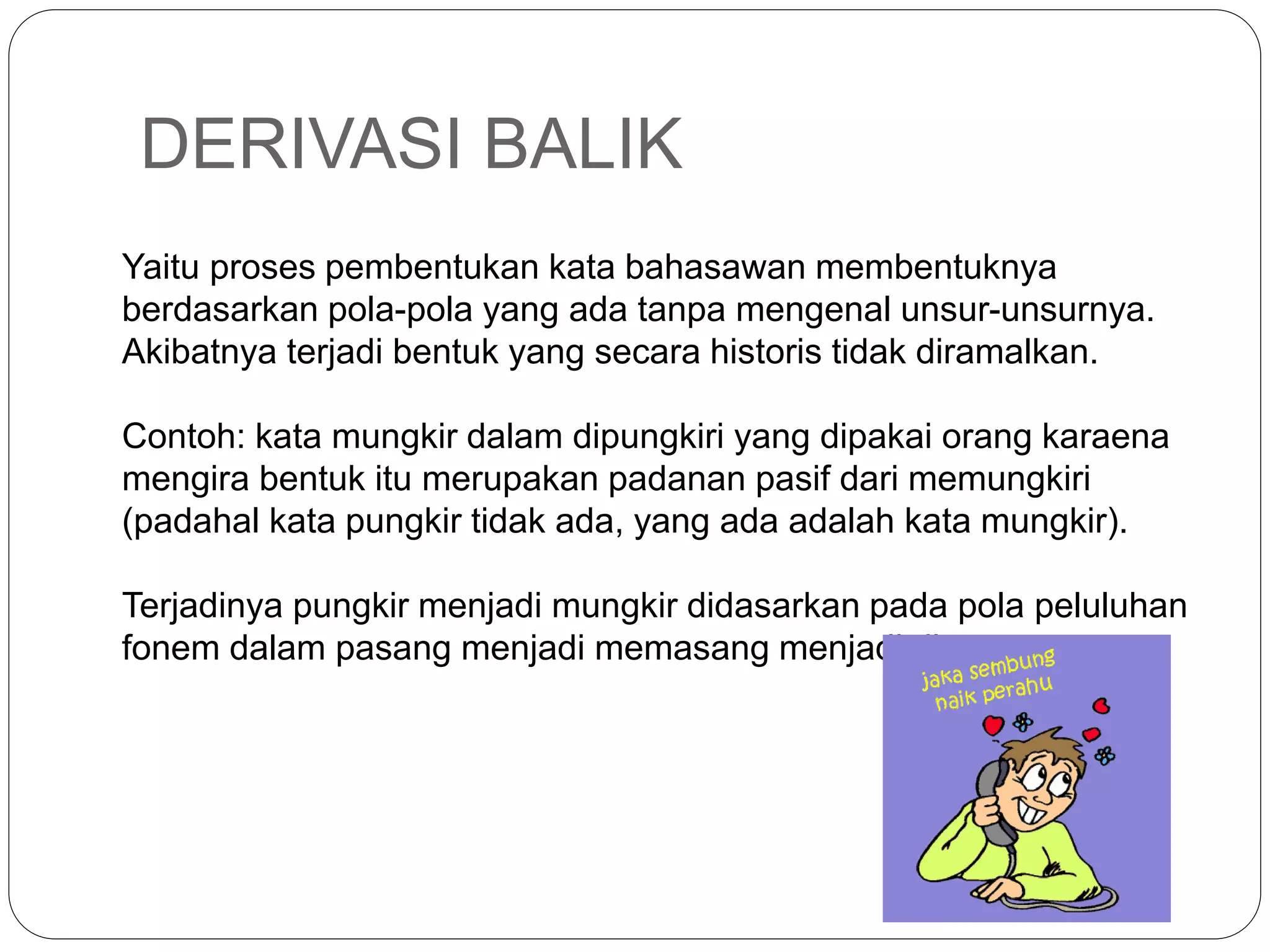 ppt Kata, Jenis Kata, dan Pembentukkan Kata | PPTX