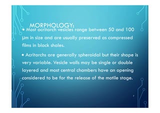 Organic Acritarch's & Dinoflagellates | PDF