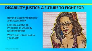 PPT Disability Justice and Social Model of Disability.pptx