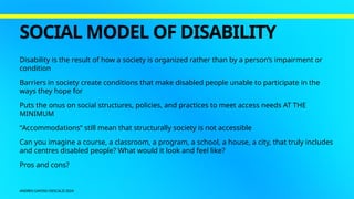 PPT Disability Justice and Social Model of Disability.pptx