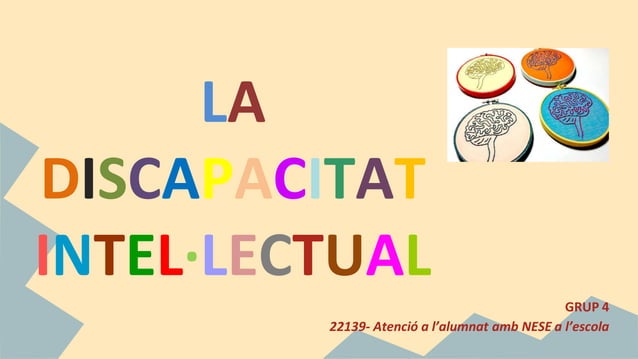Ppt discapacitat intel·lectual | PPT